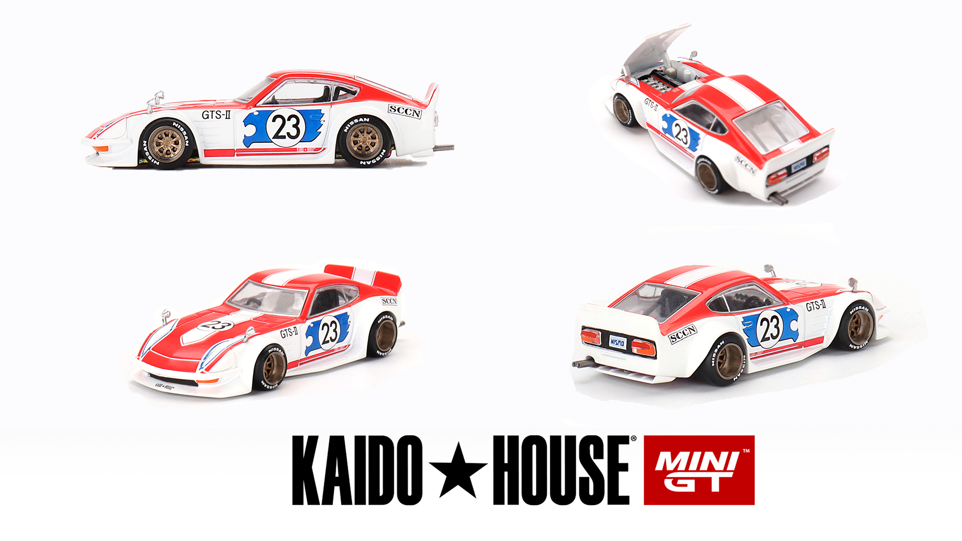 Kaido House and MiniGT Die-Cast Collectibles - Premium Die-Cast