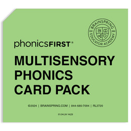 Phonics First Classroom Card Pack -Brainspring Store