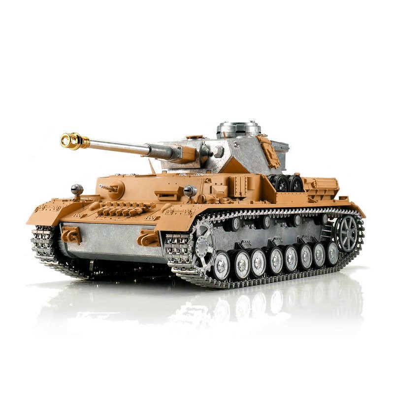 1/16 Torro German Panzer IV RC Tank 2.4GHz Infrared Metal Edition PRO ...