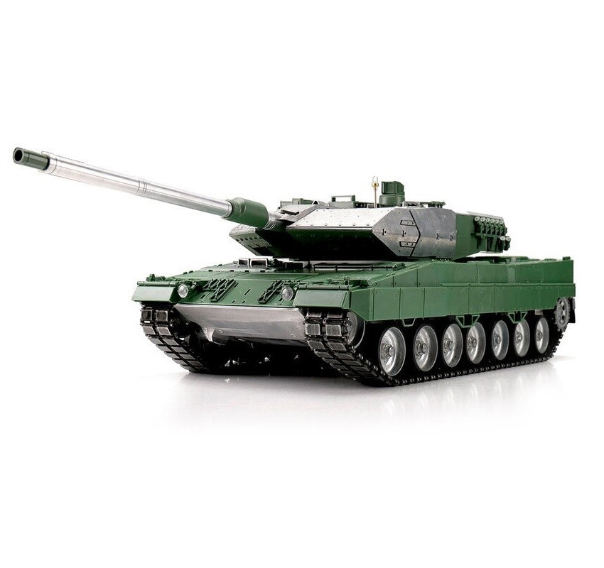 1/16 Torro Leopard 2A6 RC Tank Assembly Kit Airsoft Infrared Metal ...