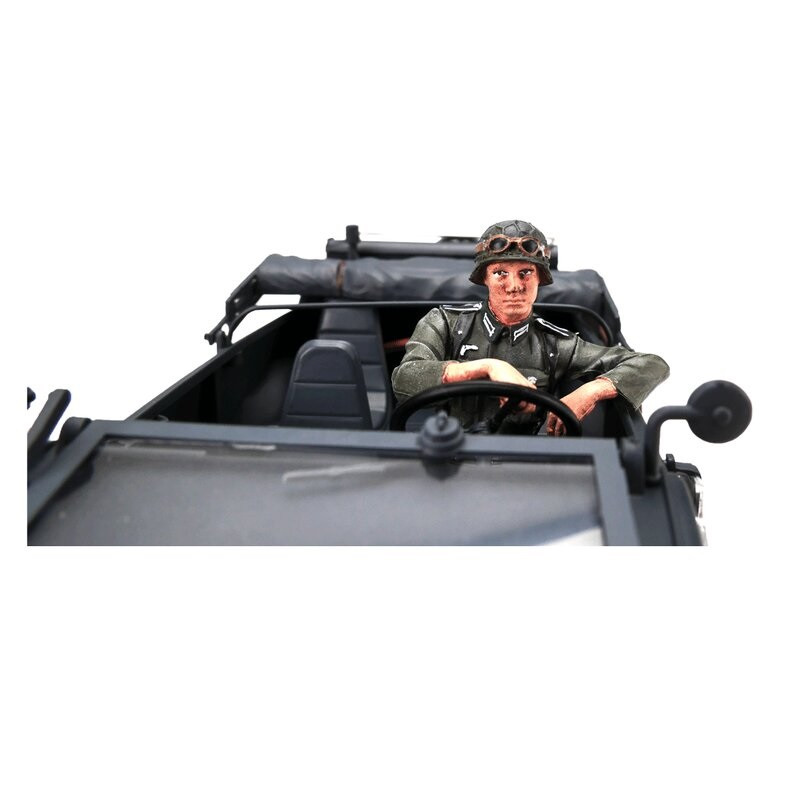1/16 Scale Torro German VW Schwimmwagen RC Car Driver Fieldgrey Figure ...