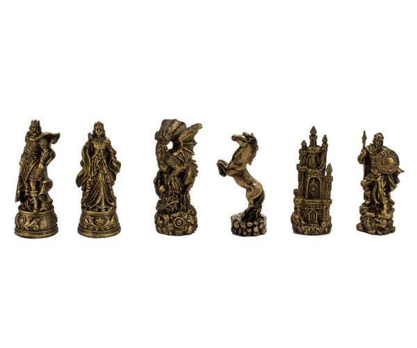 Fantasy Chess Set with Castle Platform - Zandatoys