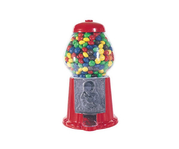 11" Classic Red Gumball Machine - Zandatoys