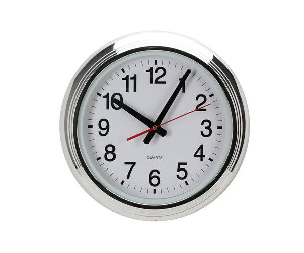 Blue LED Wall Clock - Zandatoys