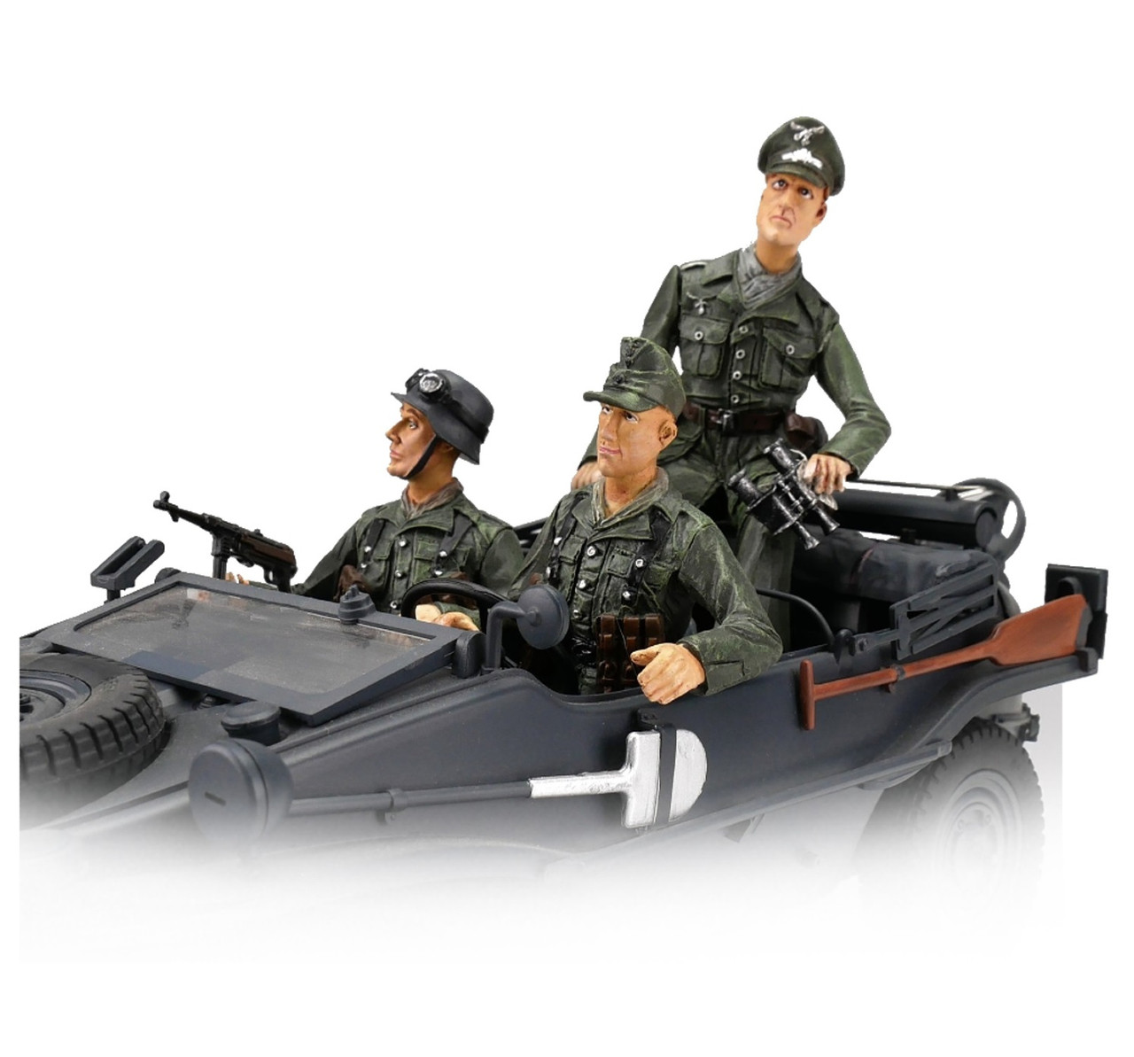 1/16 Scale Torro German Schwimmwagen RC Car Driver Figure - Zandatoys