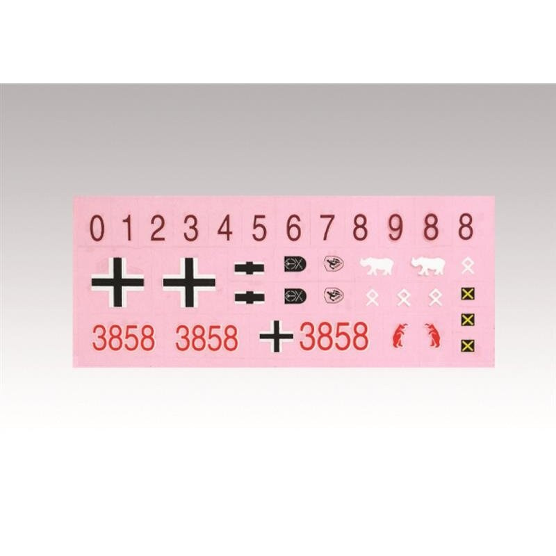 1/16 Torro German Panzer IV Type F1 RC Tank Decals - Zandatoys