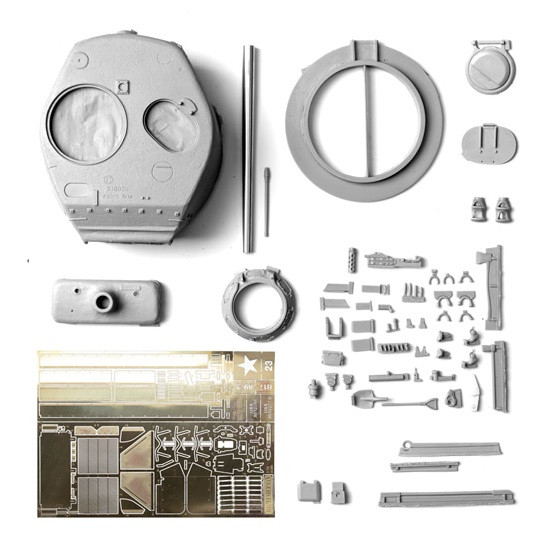 1/16 US M4A3E8 Sherman Tank Assembly Kit - Zandatoys