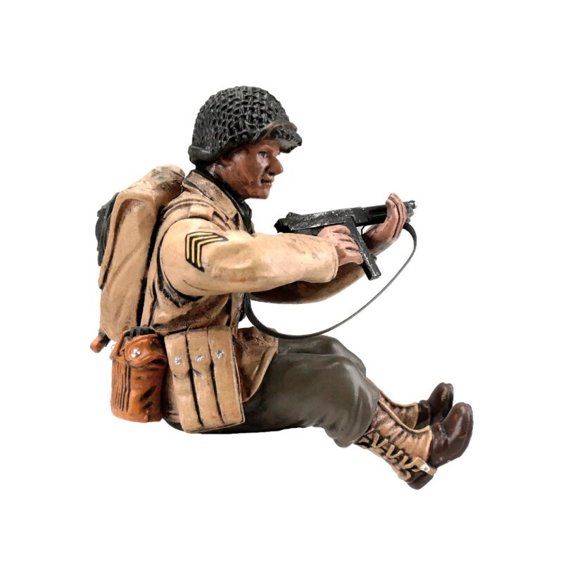 1/16 Scale Torro U.S Ford GPA RC Car Gunner Sergeant Figure - Zandatoys