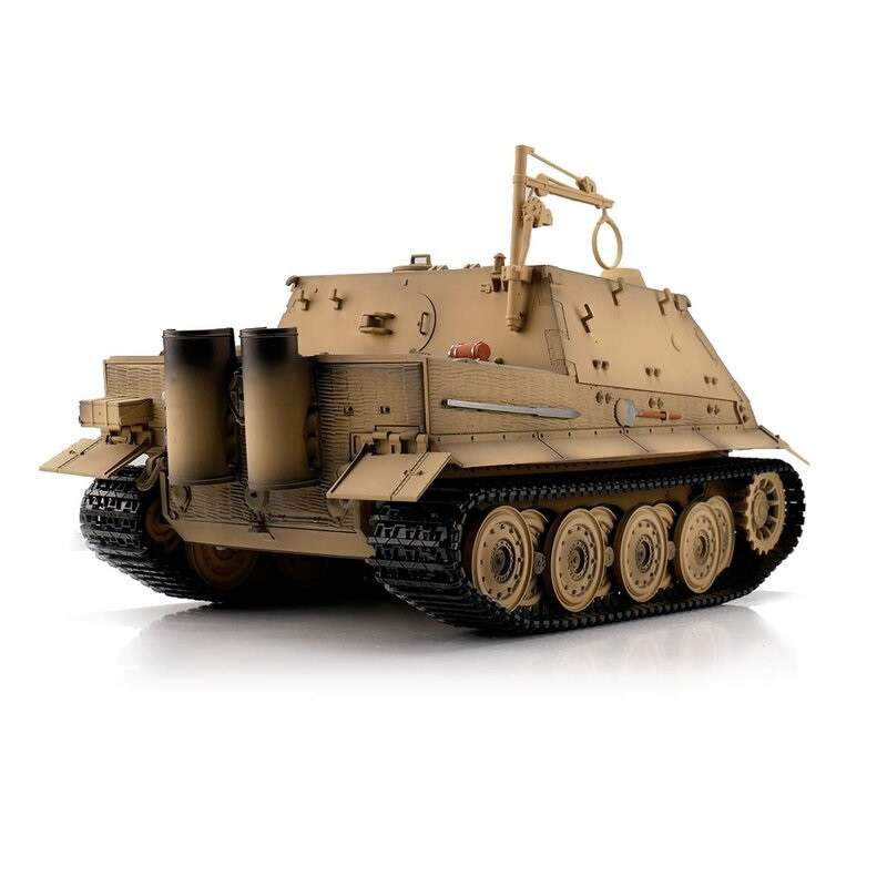 1/16 Torro German Sturmtiger RC Tank Infrared 2.4GHz Hobby Edition ...