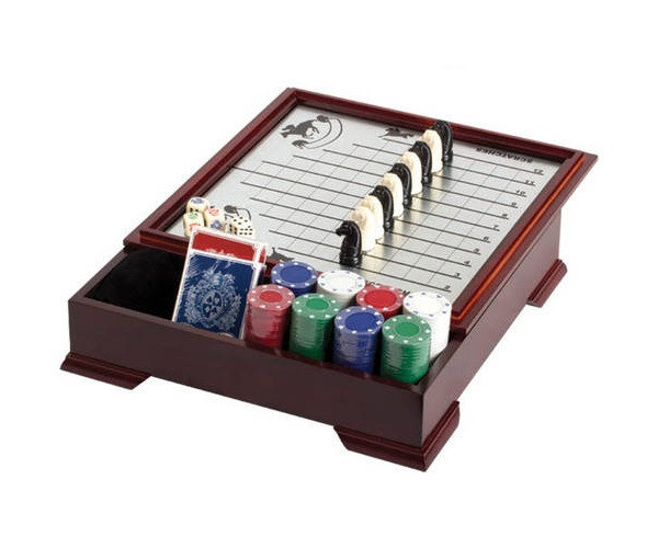 Horse Racing & Checker Game Set - Zandatoys