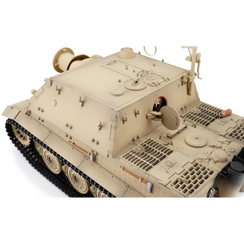 1/16 Torro German Sturmtiger RC Tank Infrared 2.4GHz Hobby Edition ...