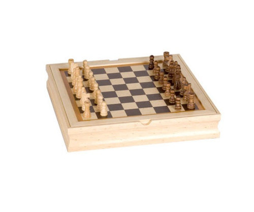Wooden 6 in 1 Game Set - Zandatoys