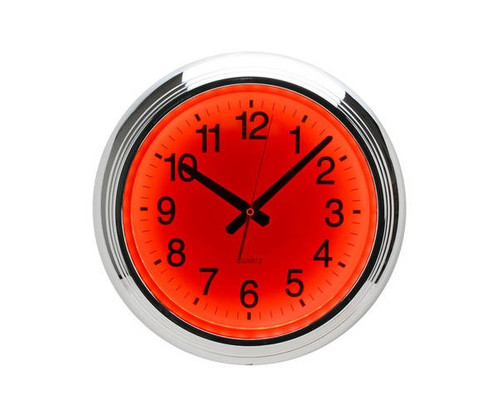 Red LED Wall Clock - Zandatoys