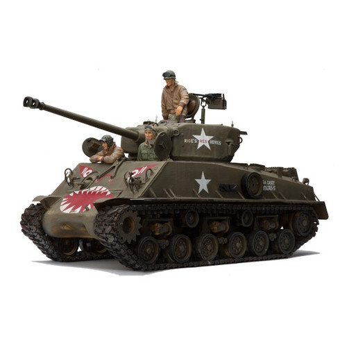 1/16 US M4A3E8 Sherman Tank Assembly Kit - Zandatoys