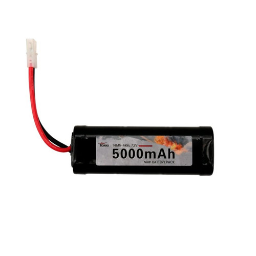 Torro 7.2V 5000 mAh Rechargeable Battery Pack Ni-MH Tamiya Plug For RC ...