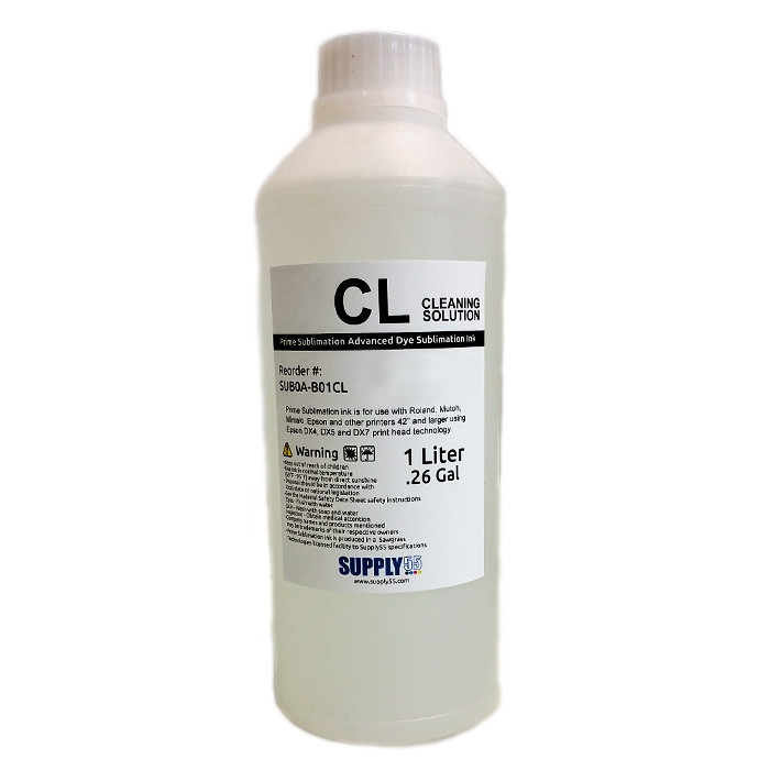 Cleaning Solution - Prime Sublimation Dye Sublimation Ink