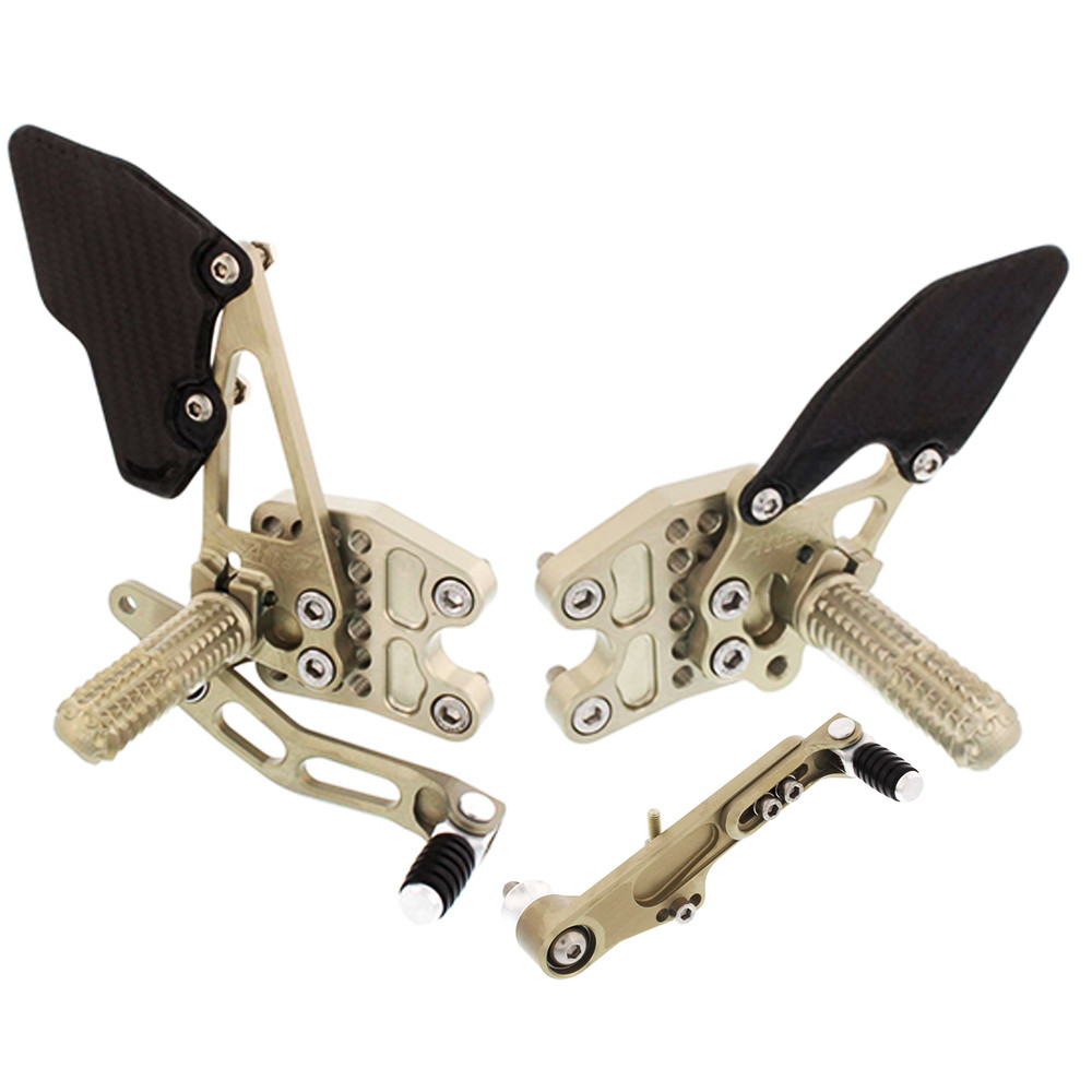Attack Performance Suzuki GSXR1000 09-16 Rearsets - Sportbike Track Gear
