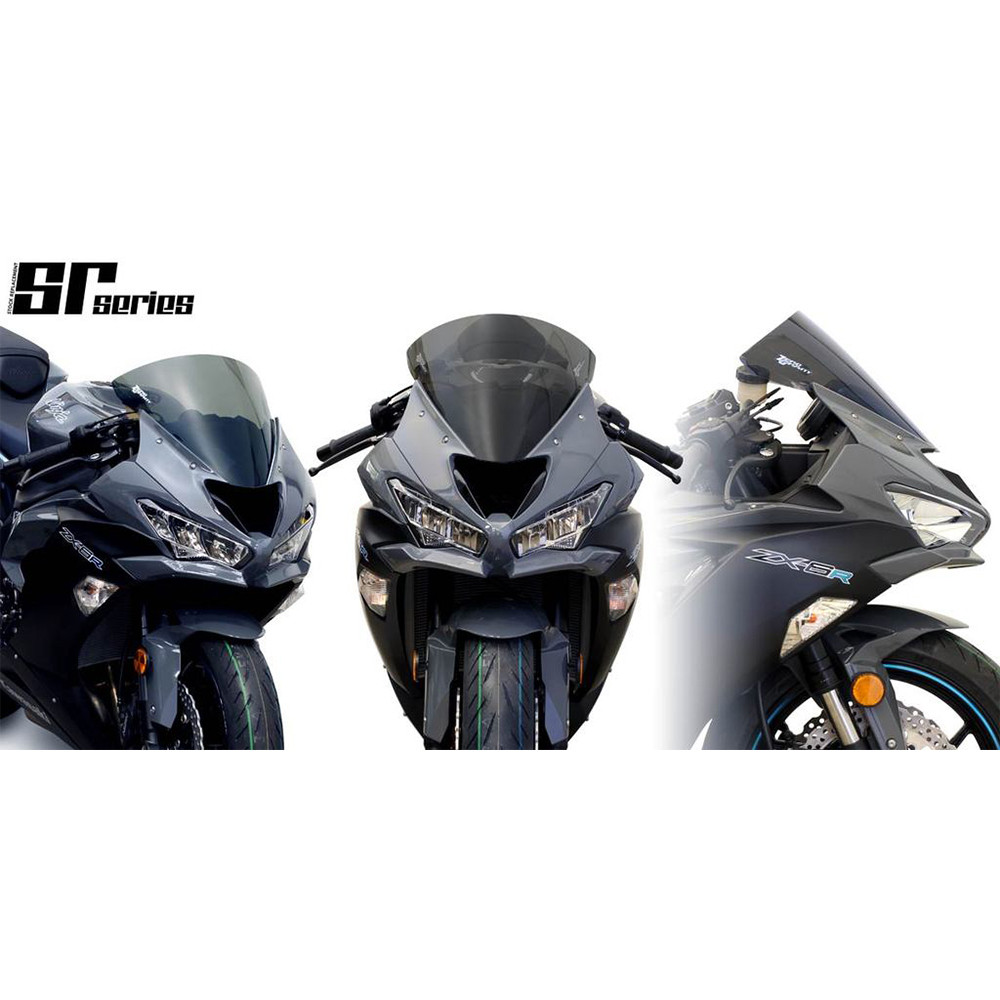 Zero Gravity Kawasaki ZX6R 2019-2023 Double Bubble Windscreen