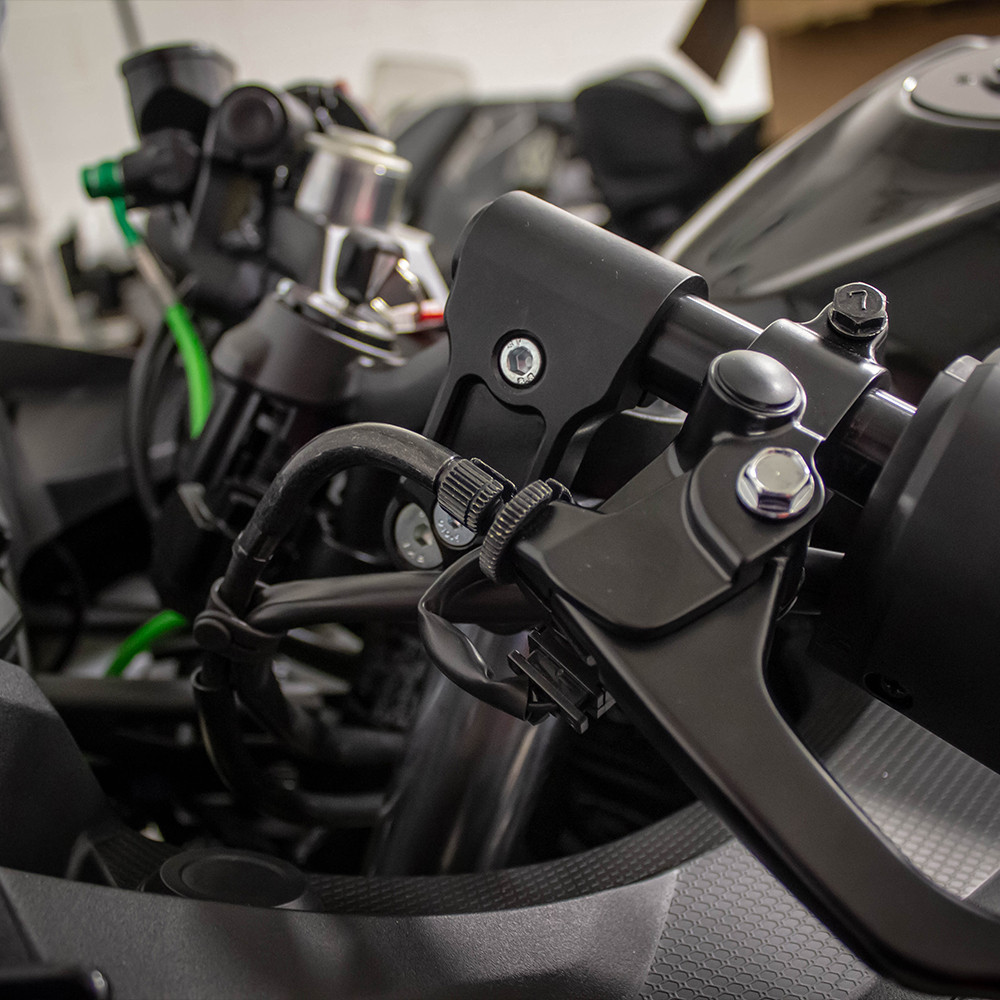 Ninja 500 24-25 Clip-on Riser Assembly w/ Bars by Woodcraft | Sportbike ...