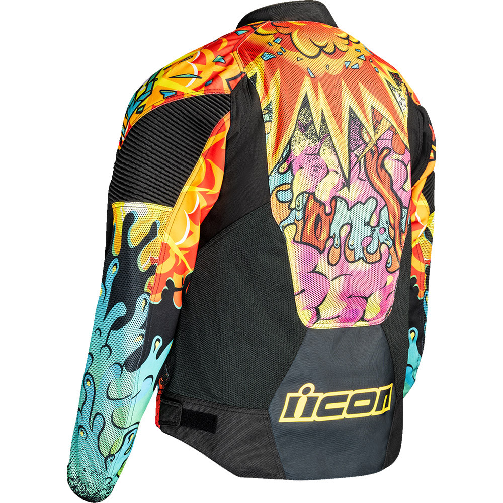 Icon Overlord3 Scatterbrain Mesh Jacket - Sportbike Track Gear
