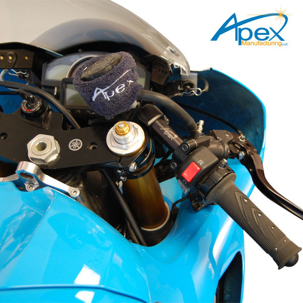 Apex 3" Adjustable Riser Clip Ons - Sportbike Track Gear
