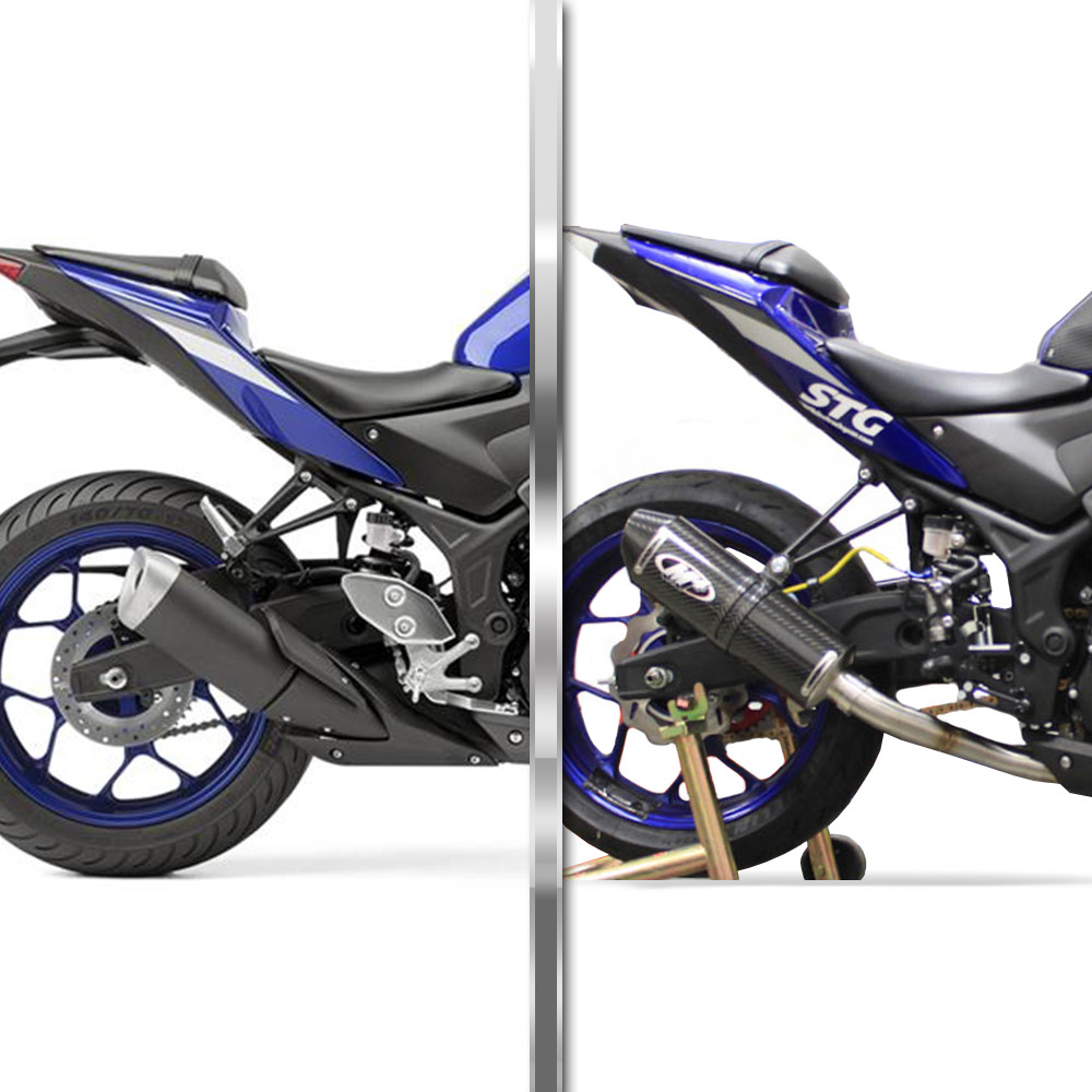 Yamaha R3 2015-2023 M4 Full Exhaust System