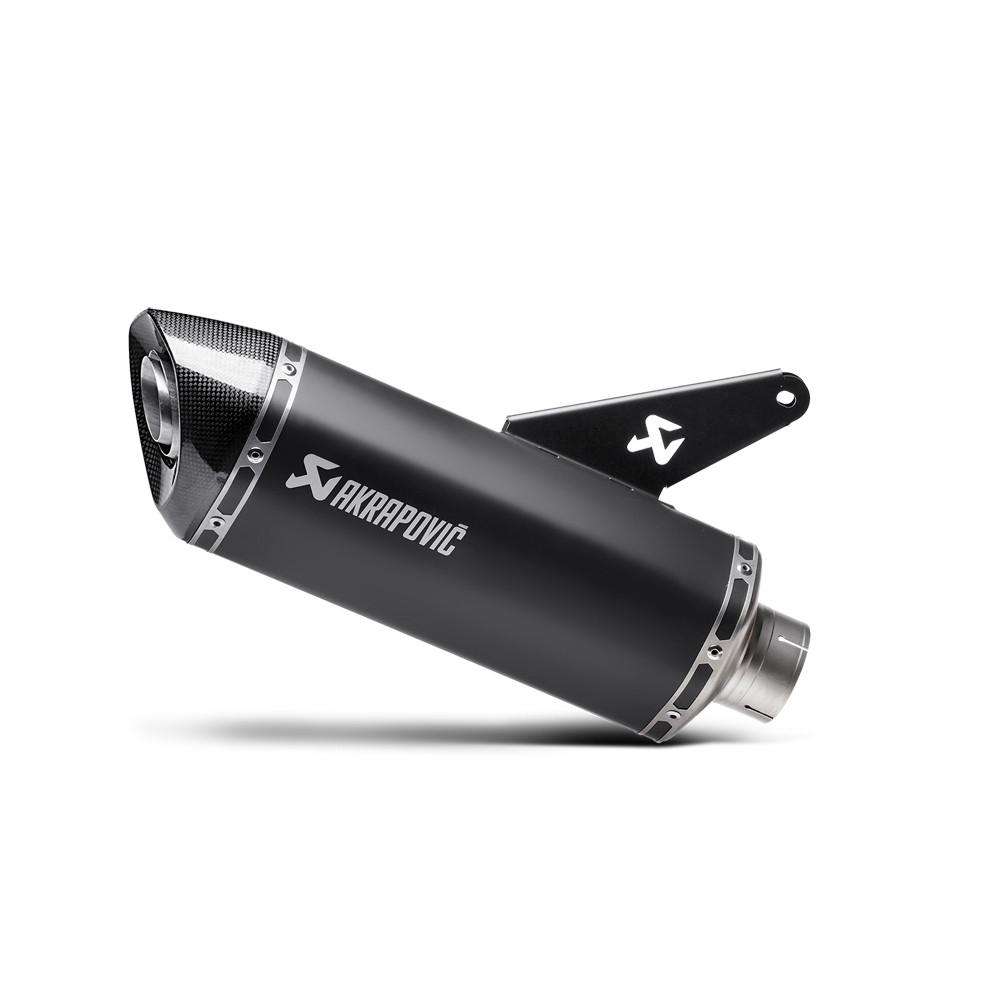 Akrapovic Ducati Monster 821 14-16 Titanium Natural/Black Slip-On ...