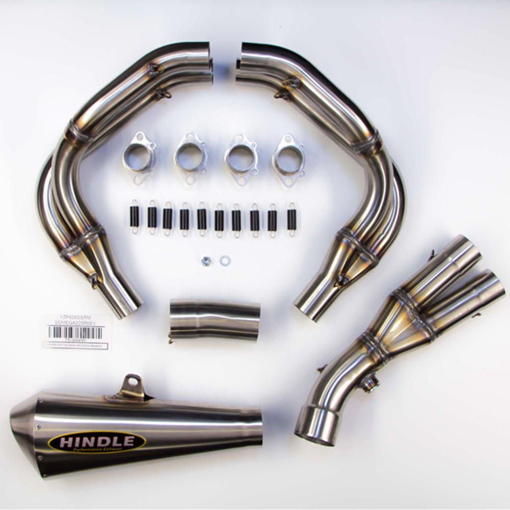 Hindle Yamaha R6 2006-2020 EVO Megaphone Full Exhaust System