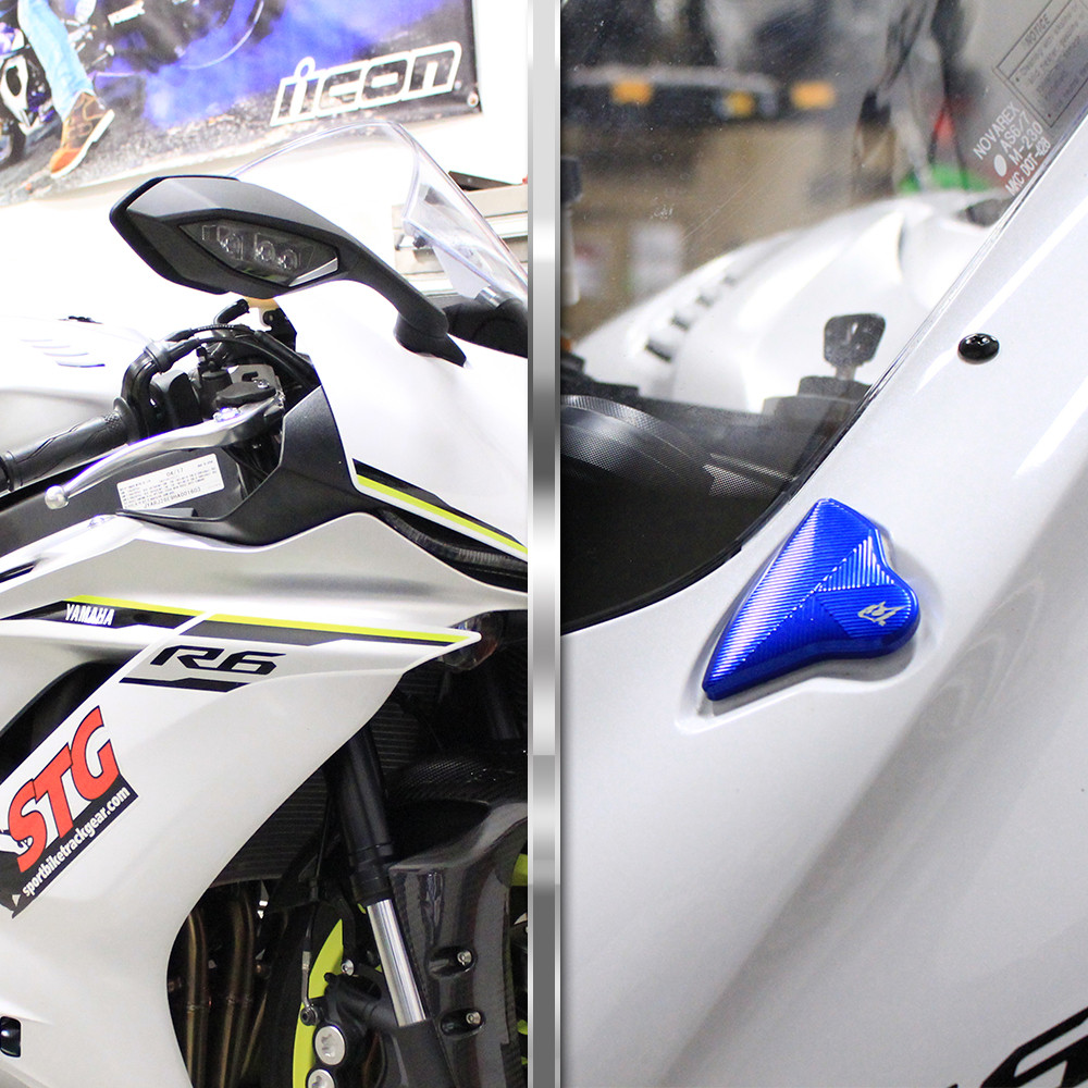 Driven 2017-2020 Yamaha R6 Mirror Eliminator Kit