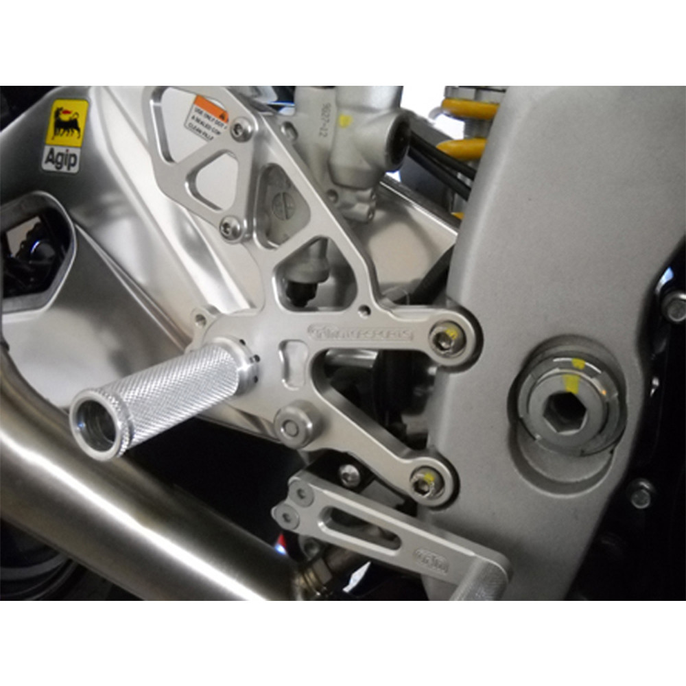 Woodcraft Aprilia RSV4 2017-2020 / Tuono V4 2017-2020 Rearsets GP Shift