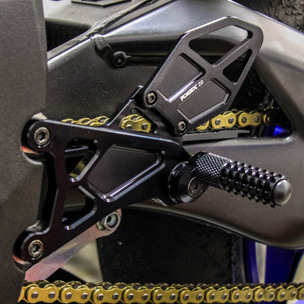 Yamaha R1 2015-2024 Vortex Rearsets V3 2.0
