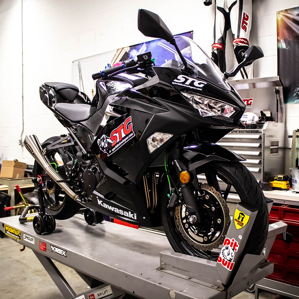 Hindle Kawasaki Ninja 400 2018-2023 EVO Megaphone Full Exhaust System