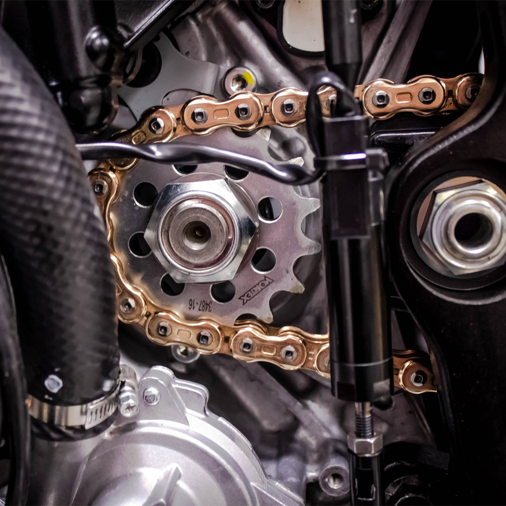 M4 ECSTAR Suzuki GSXR 1000 2017-2021 Vortex / EK 520 Chain and Sprocket Kit