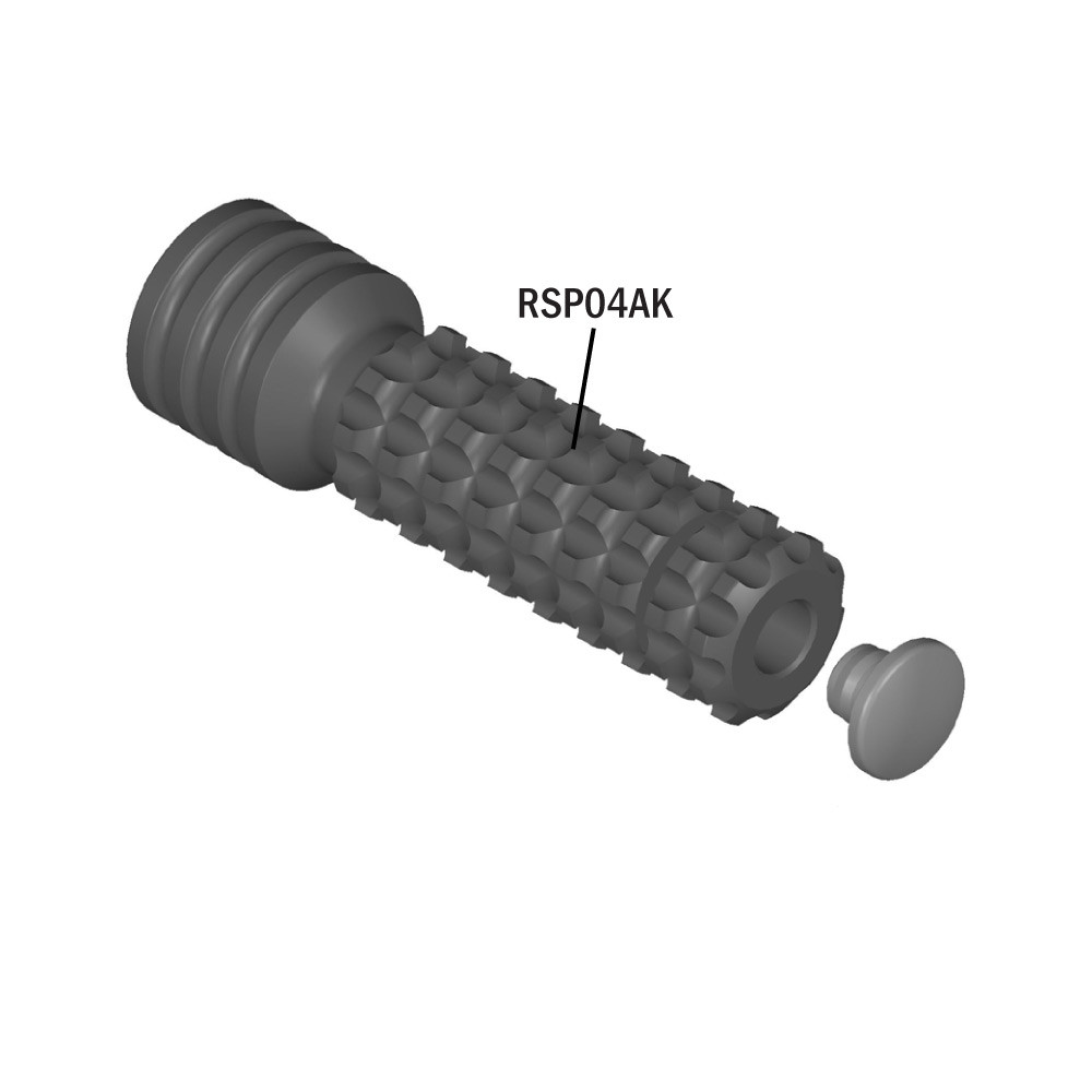 Vortex Rearset Replacement Parts - Footpeg - RSP04AK - Sportbike Track Gear