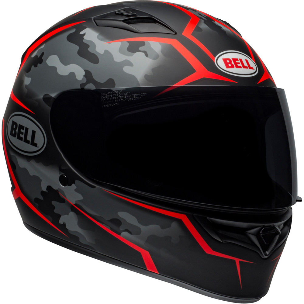 Bell Qualifier Stealth Camo Helmet - Sportbike Track Gear