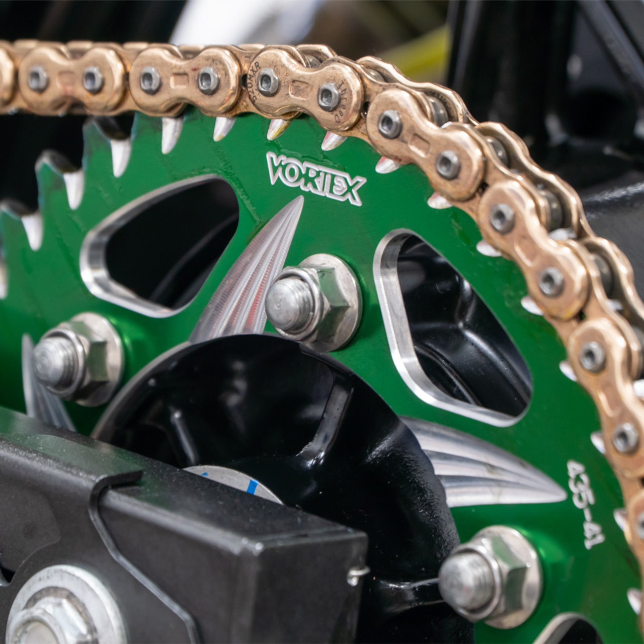 Vortex / EK Kawasaki Ninja 400 2018-2023 Race 520 Chain and Sprocket Kit