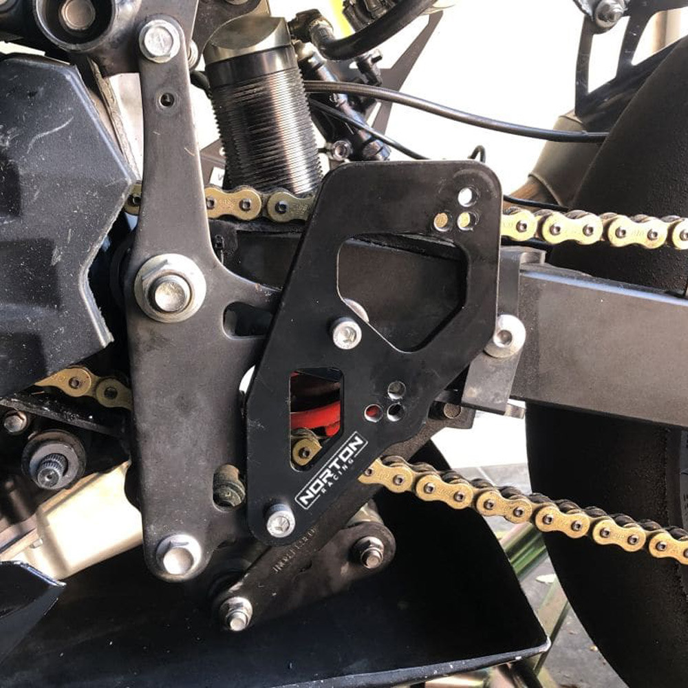 Norton Motorsports Kawasaki Ninja 400 2018-2023 Adjustable Rearset ...