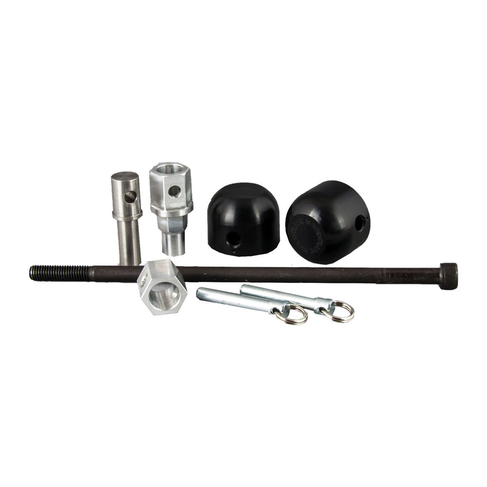 Woodcraft Kawasaki Ninja 1000 ABS 2014-2021 Front Axle Slider Kit