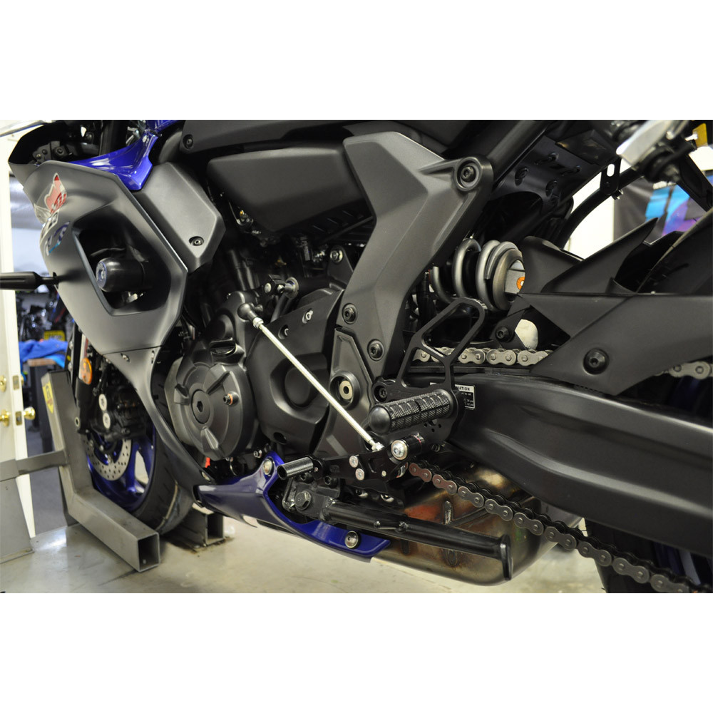 Woodcraft Yamaha R7 2022-2024 Complete Rearset Kit