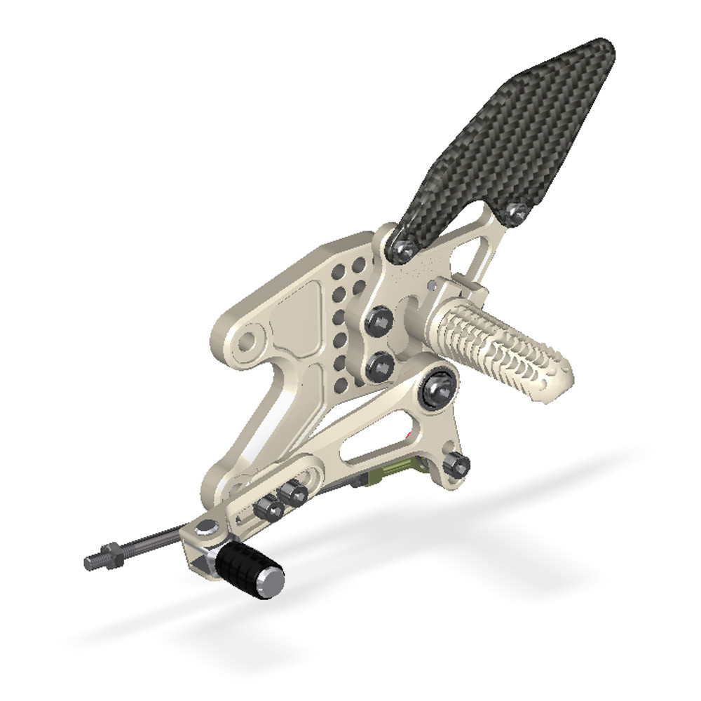 Attack Performance Yamaha R7 2022 Rearsets