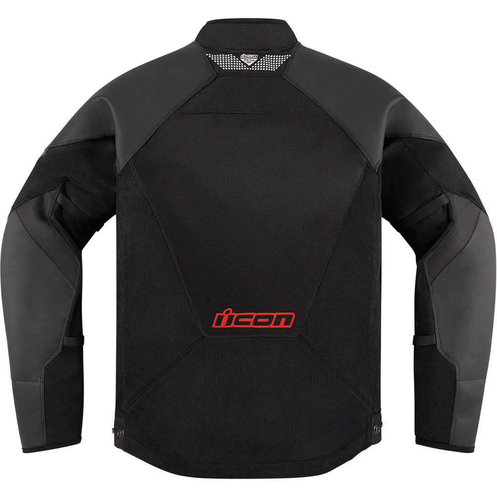 Icon Mesh AF Leather Jacket - Sportbike Track Gear