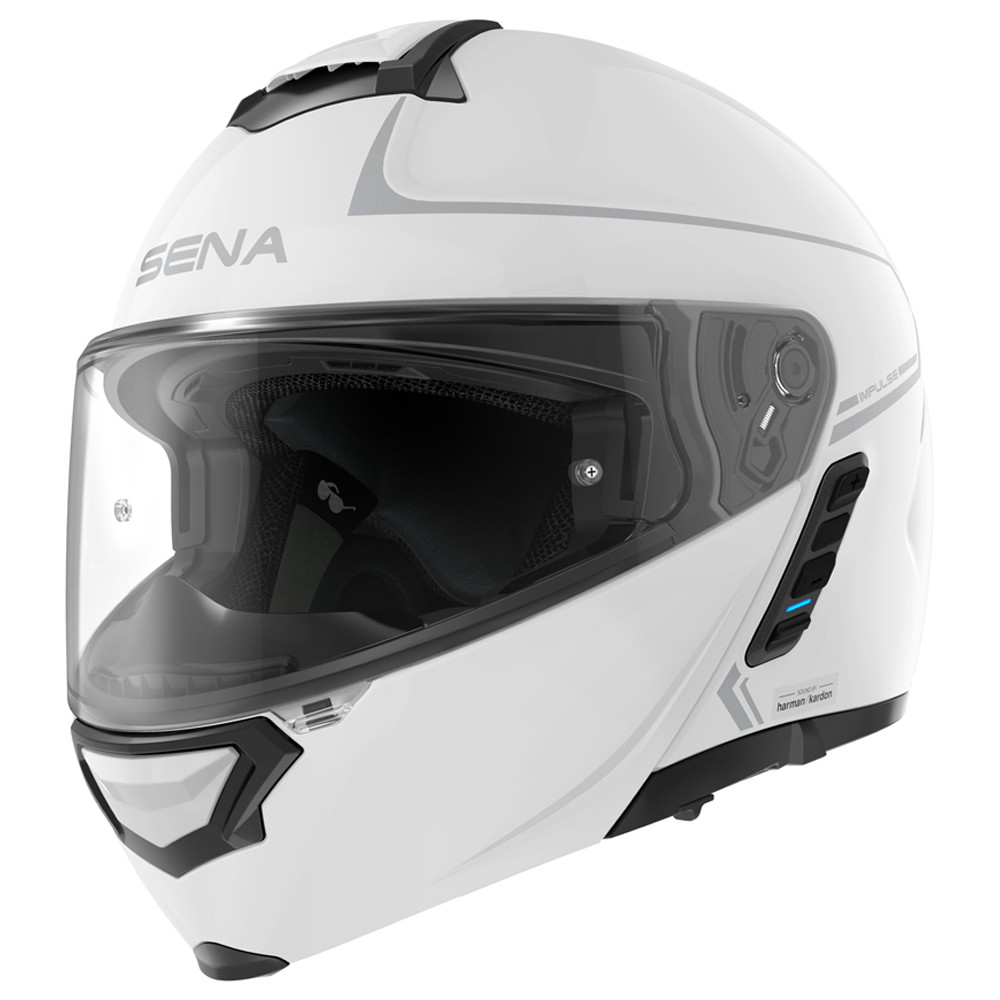 Sena Impulse Modular Helmet w/ Integrated Premium Intercom System ...