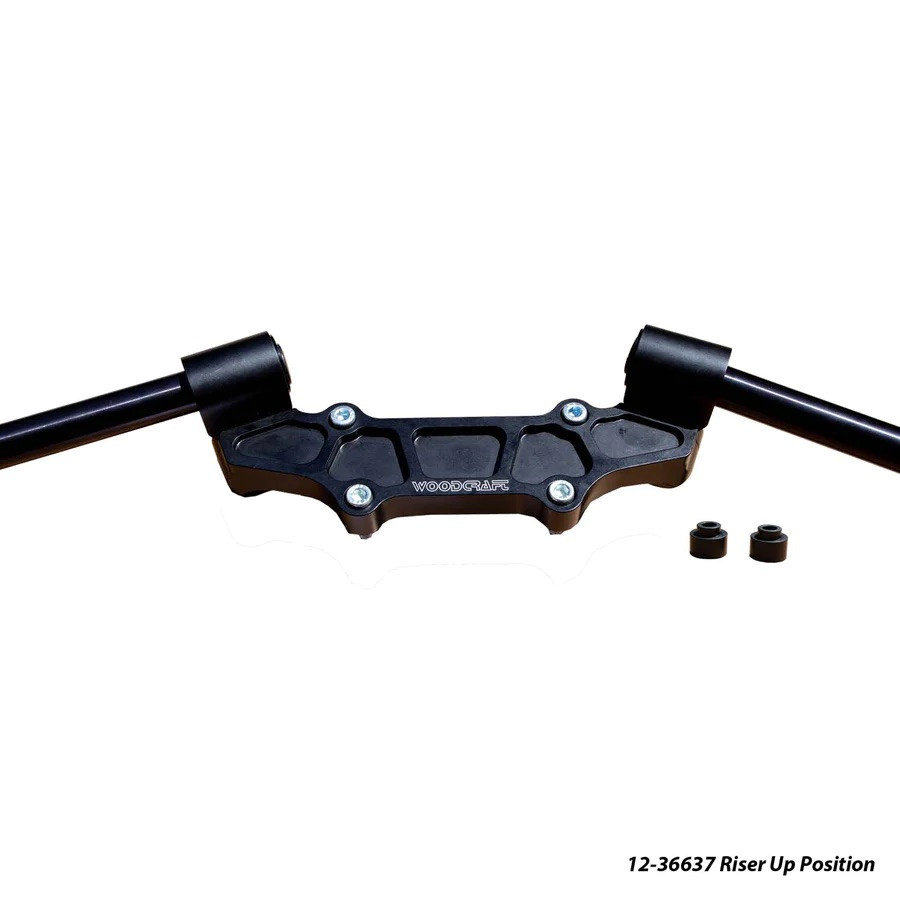 Woodcraft Ducati Monster 937 21-22 Adjustable Riser Adapter Plate w ...