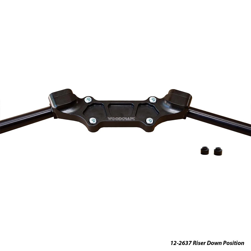 Woodcraft Ducati Monster 937 21-22 Riser Adapter Plate w/ Standard ...