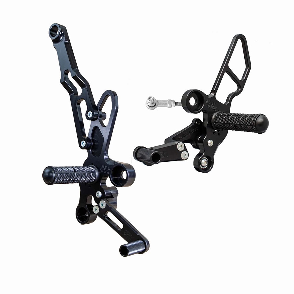 Woodcraft Honda Grom 22-23 Rearsets Complete Kit - Sportbike Track Gear