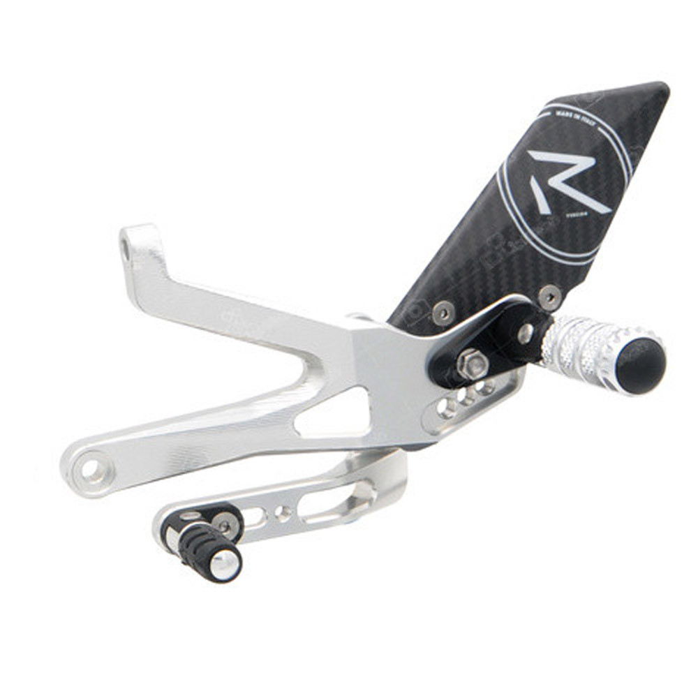 Lightech R Version Silver Rearsets Ducati Panigale V4/S 2018-2022