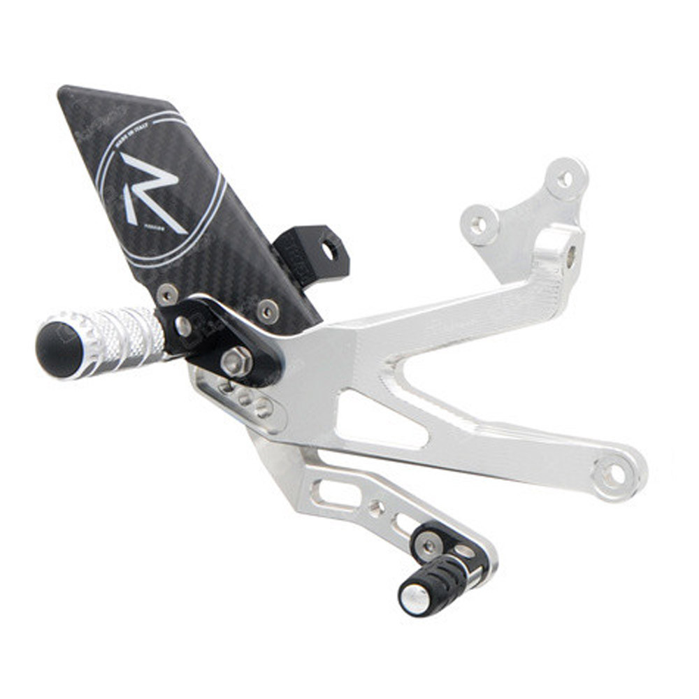 Lightech R Version Silver Rearsets Ducati Panigale V4/S 2018-2022