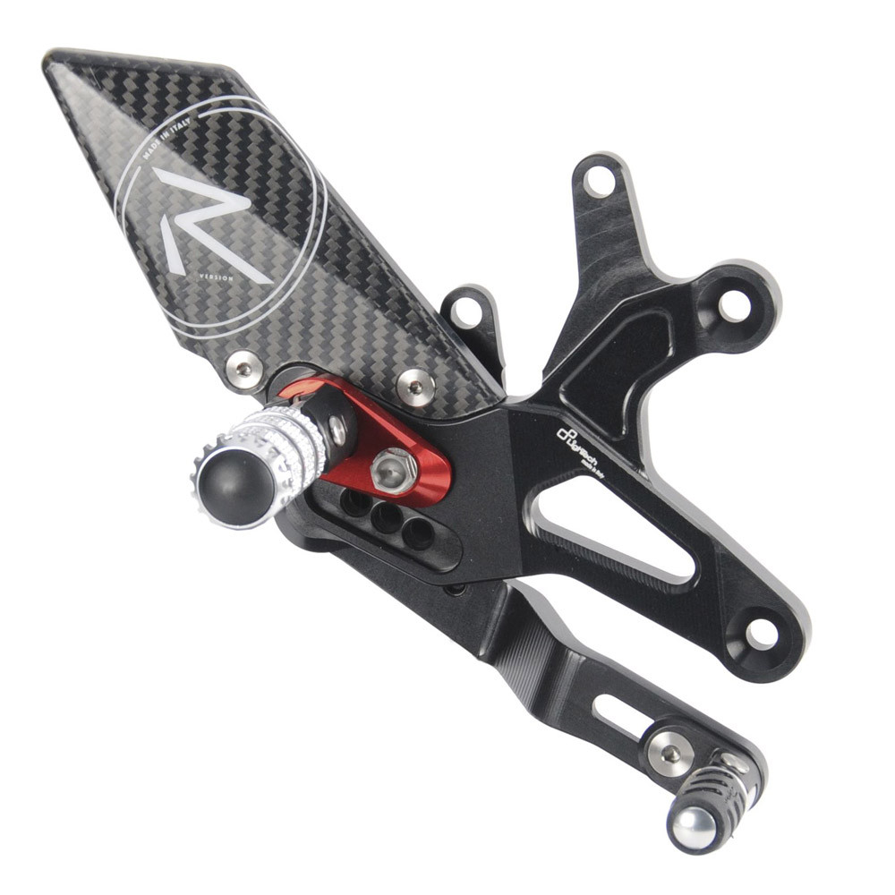 Lightech Version R Rearsets Standard Shift Kawasaki ZX6R 2005-2023