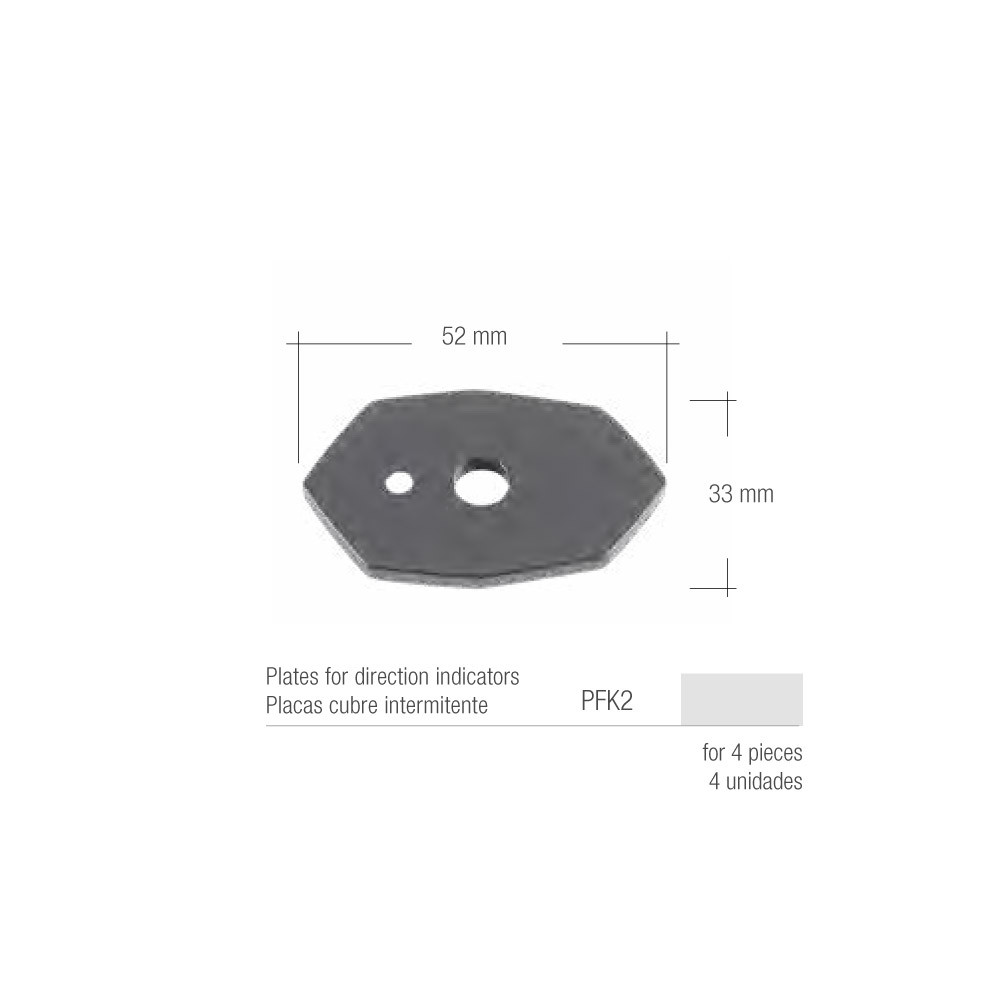Lightech Turn Signal Mount Adapter Plates Kawasaki PFK2 - Sportbike ...