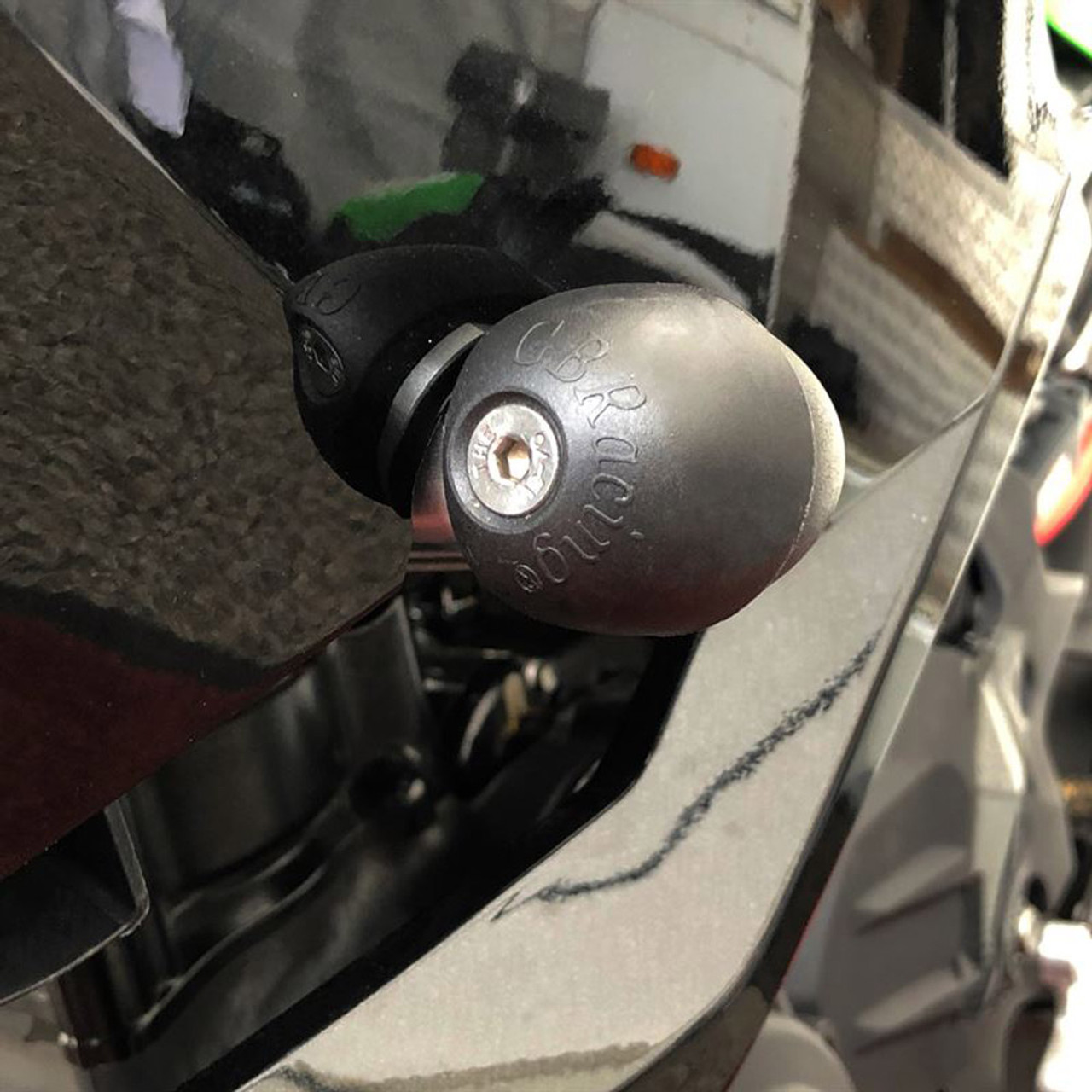 GB Racing Kawasaki Ninja 400 2018-2023 Bullet Race Frame Sliders